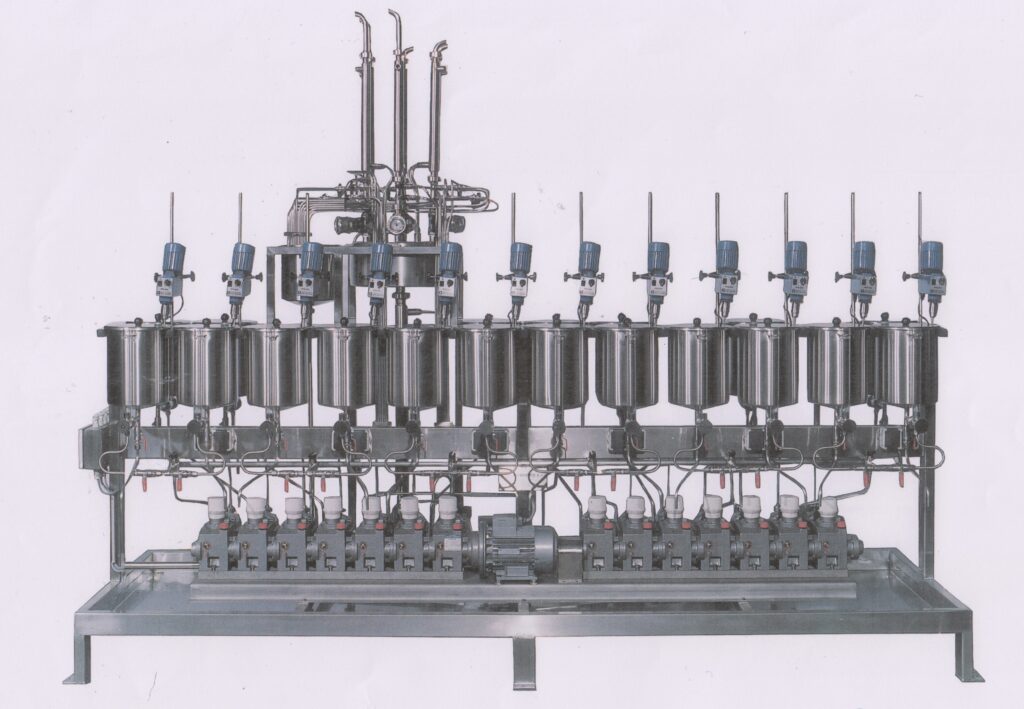Colour and acid dosing station - Cormac